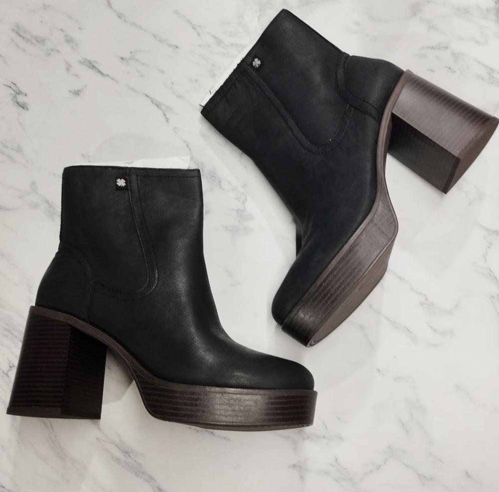 BOOT DA THẬT ĐEN LUCKY BRAND | Dolly Polly | Giầy Nữ Thiết Kế | Có Size ...